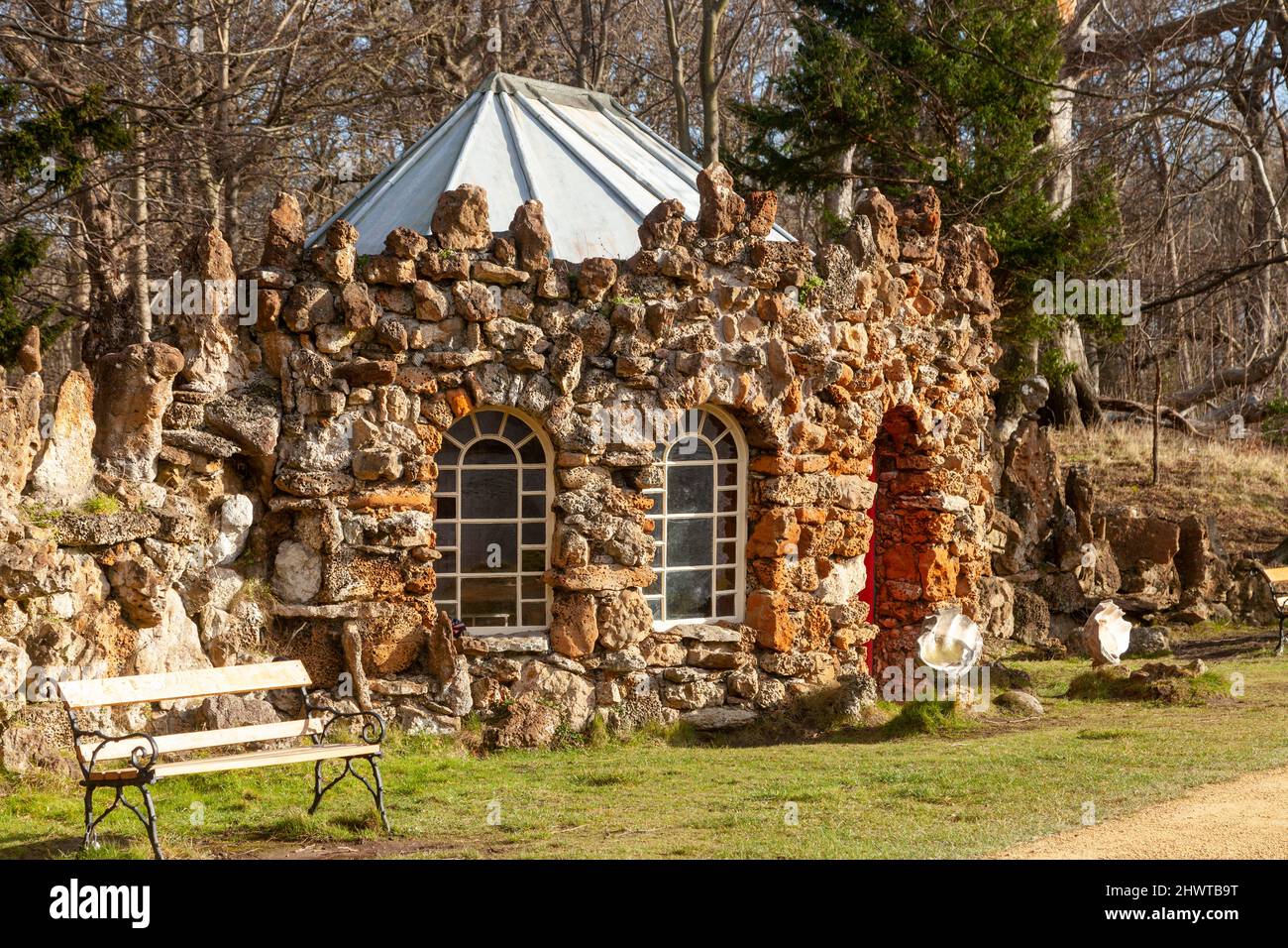 The Curling House at Gosford House East Lothian Stock Photo - Alamy