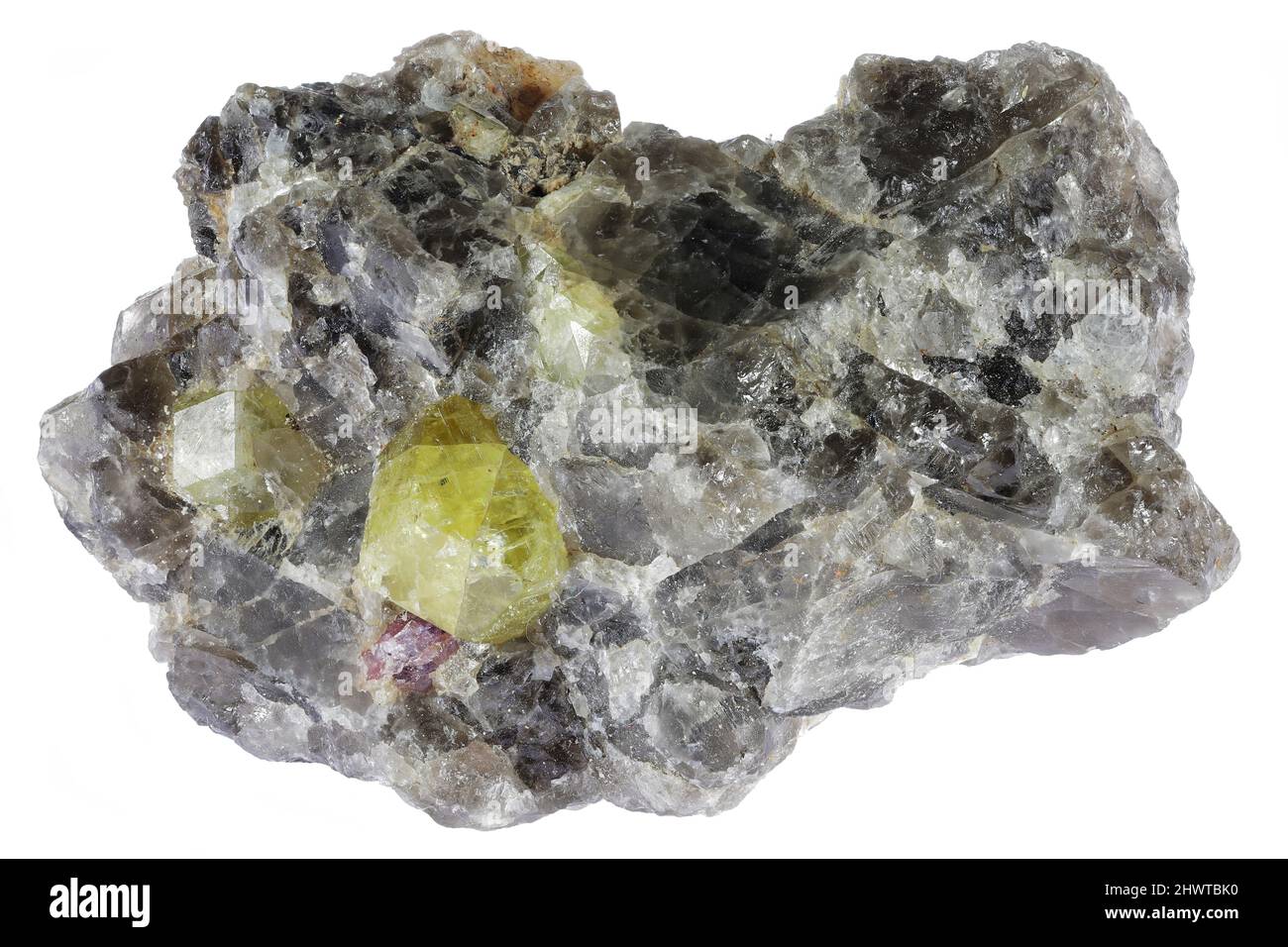 rhodizite from Madagascar isolated on white background Stock Photo - Alamy