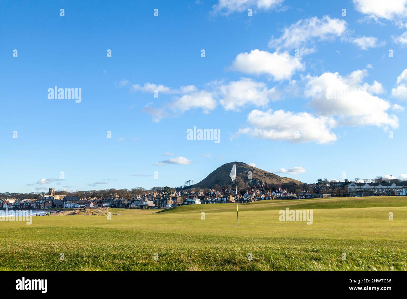 North Berwick golf course East Lothian Scotland Stock Photo - Alamy