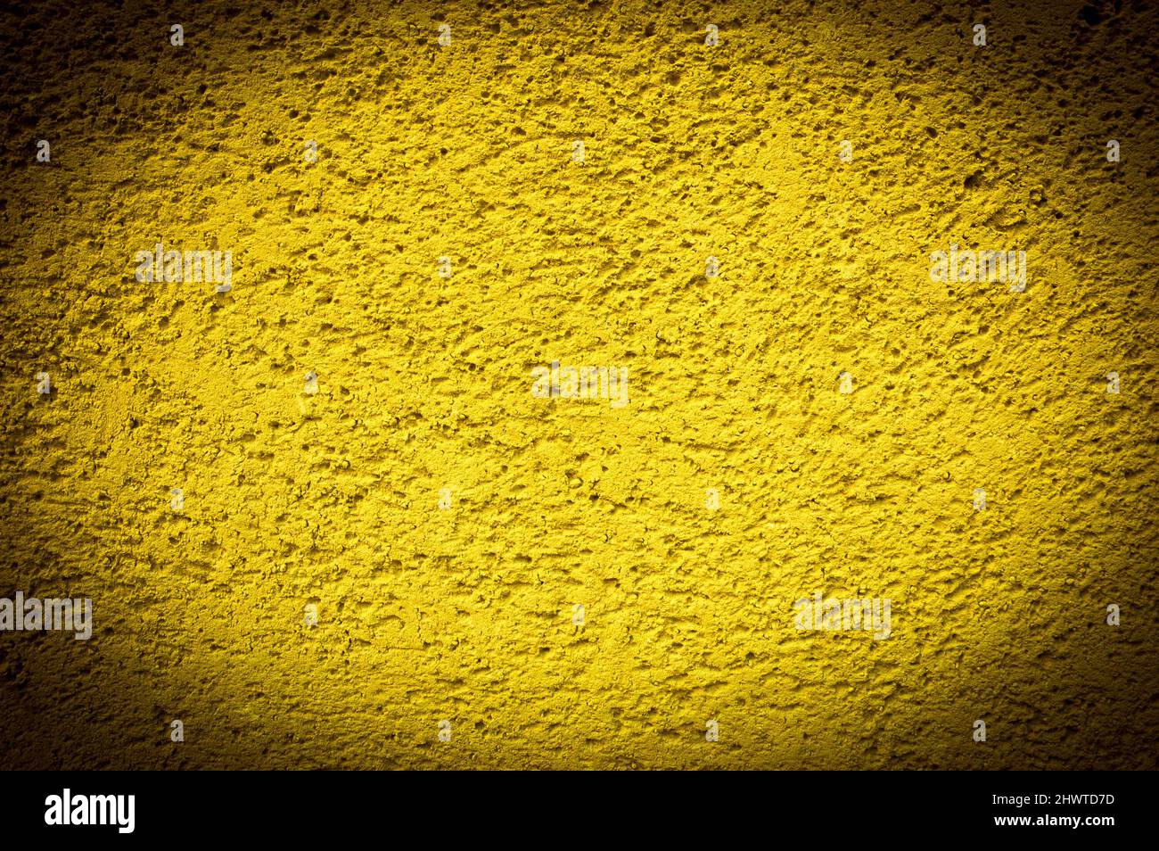 Yellow color painted sandstone wall. Vignette frame Stock Photo - Alamy