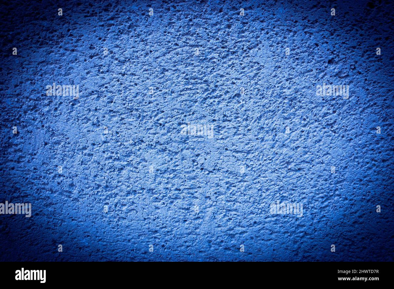 Blue painted sandstone wall. Vignette frame Stock Photo - Alamy