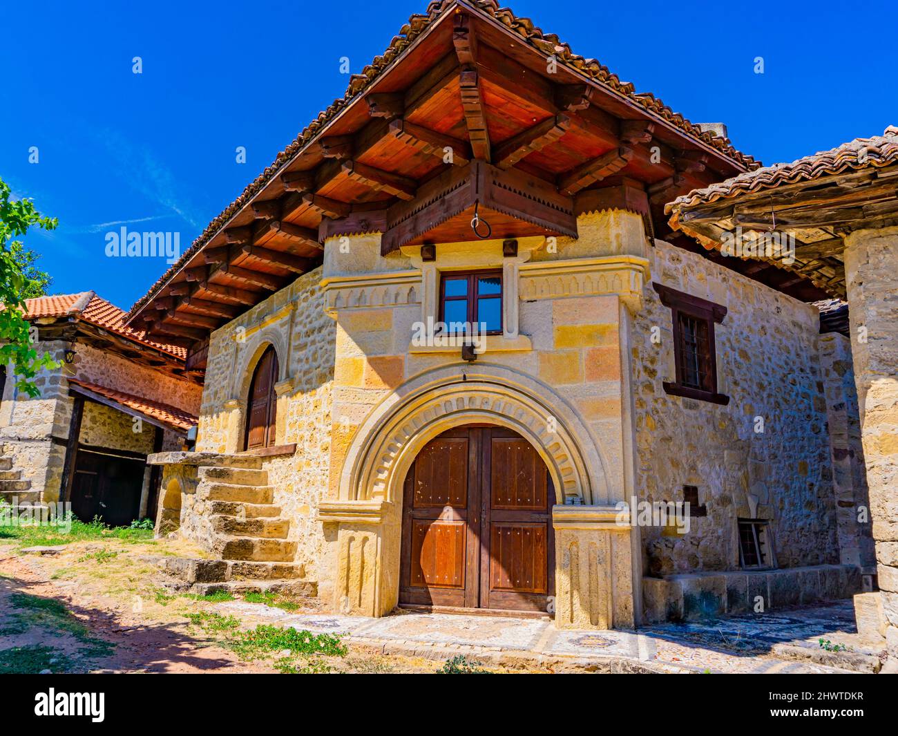 View at old Rajac wine cellar house in Serbia Stock Photo - Alamy