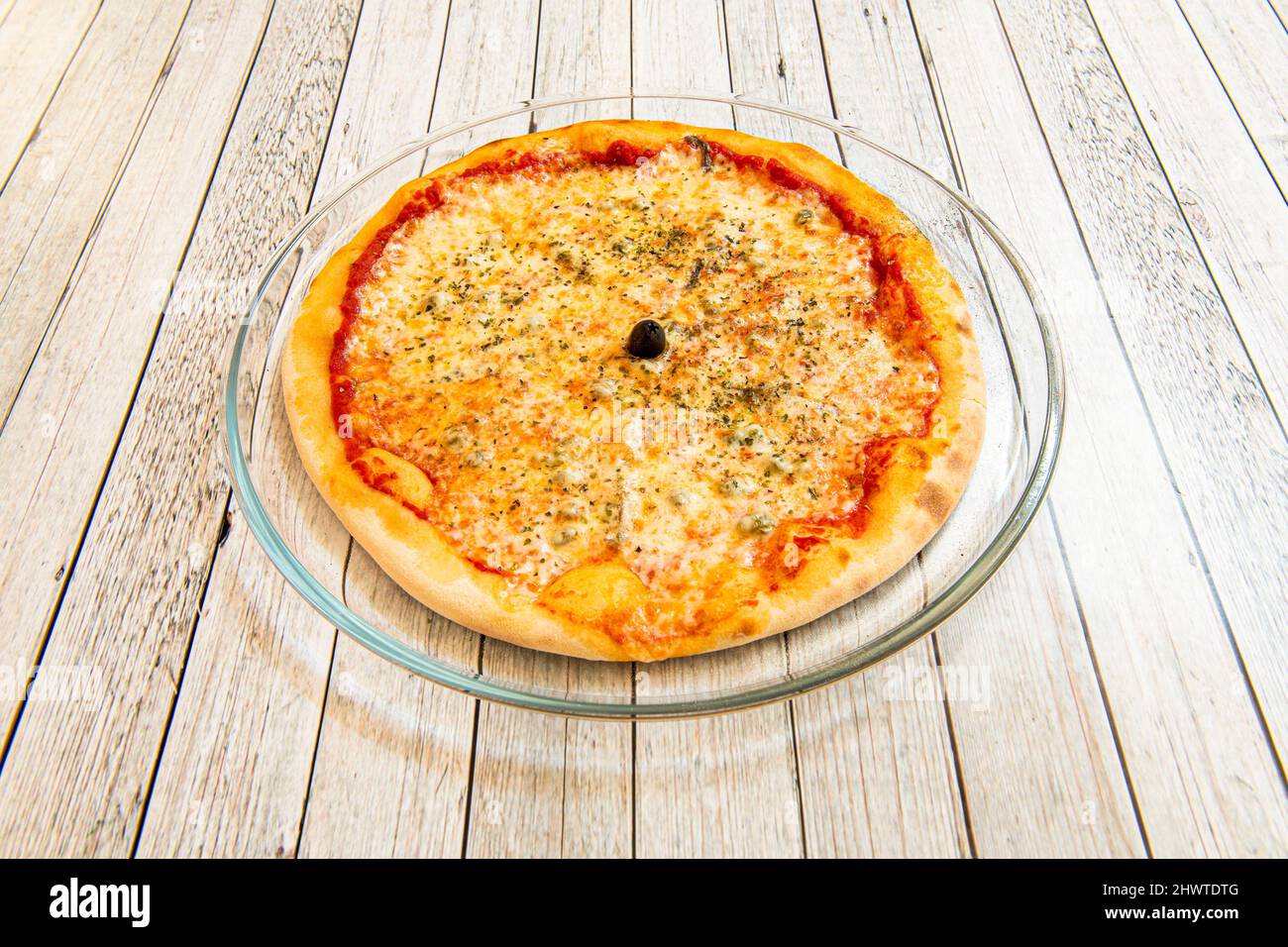 The Neapolitan pizza, with a thin and tender dough but high edges, is ...