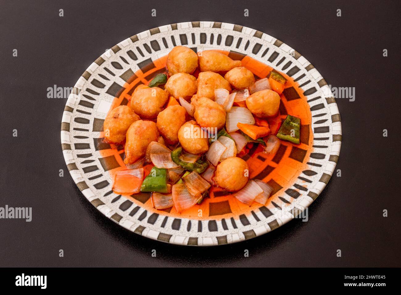 Sweet and sour pork is a traditional dish of Chinese cuisine that has ...