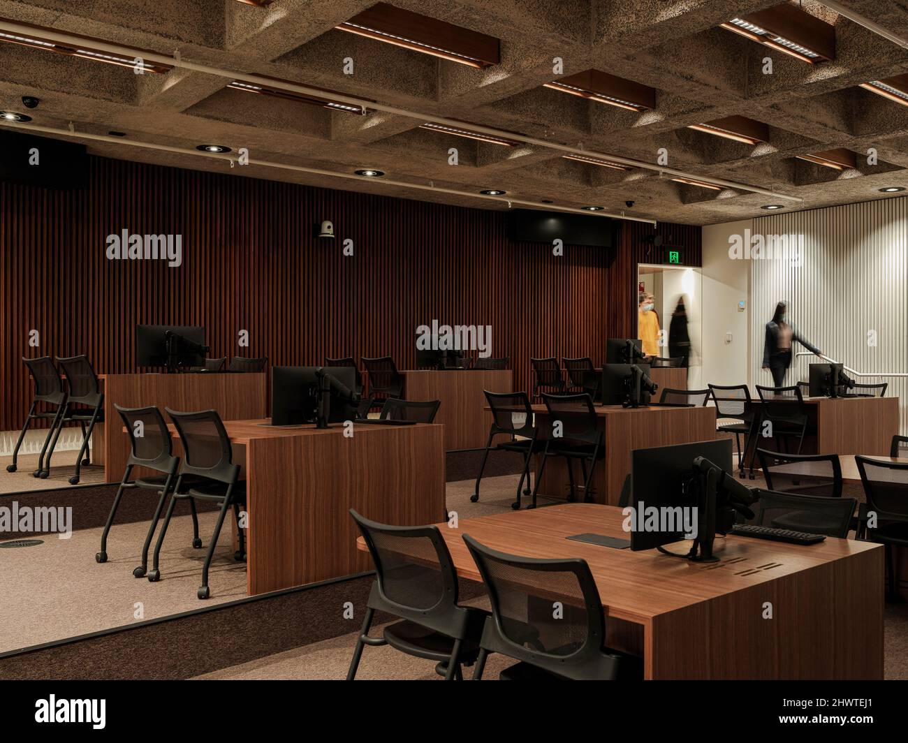 Interactive theatre space. ANU Birch Building, Canberra, Australia ...