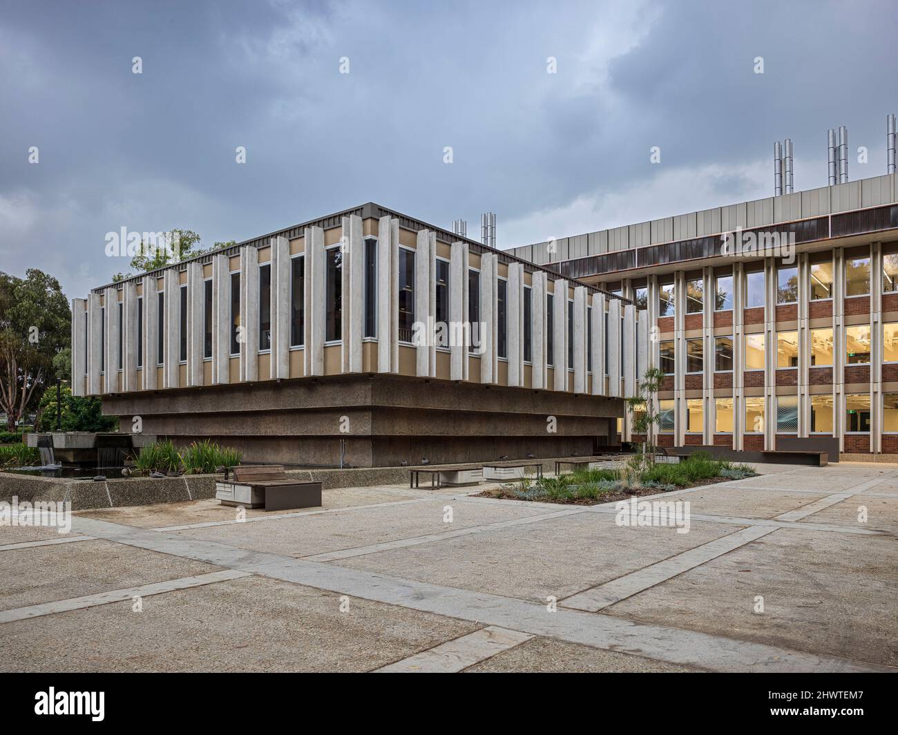 Annex building. ANU Birch Building, Canberra, Australia. Architect ...