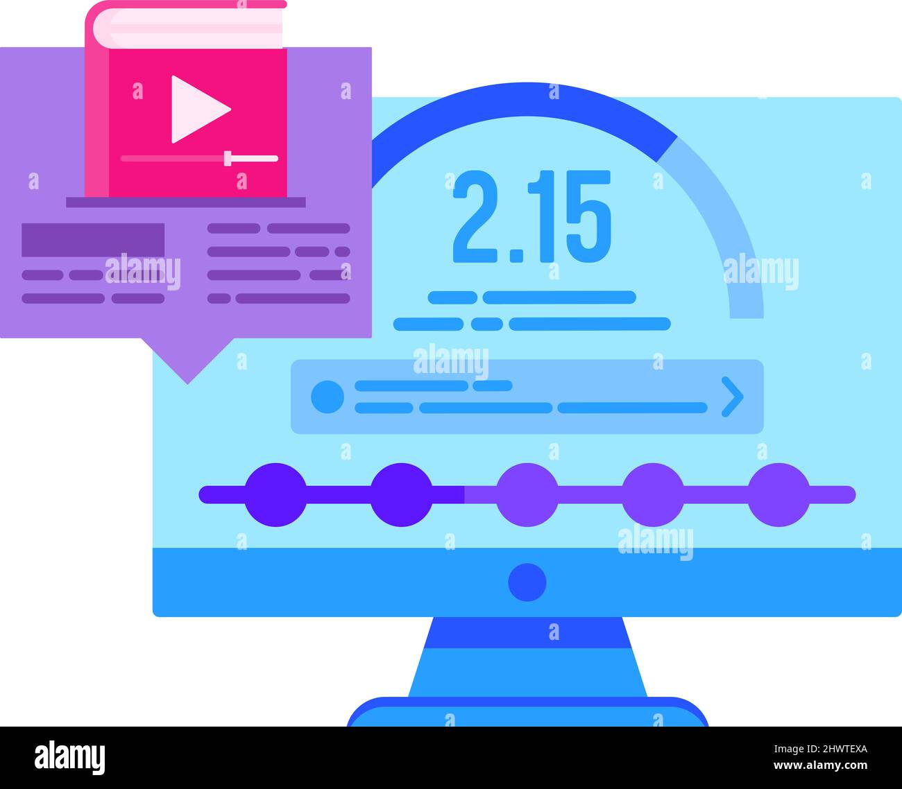 Digital habits Stock Vector Images - Alamy