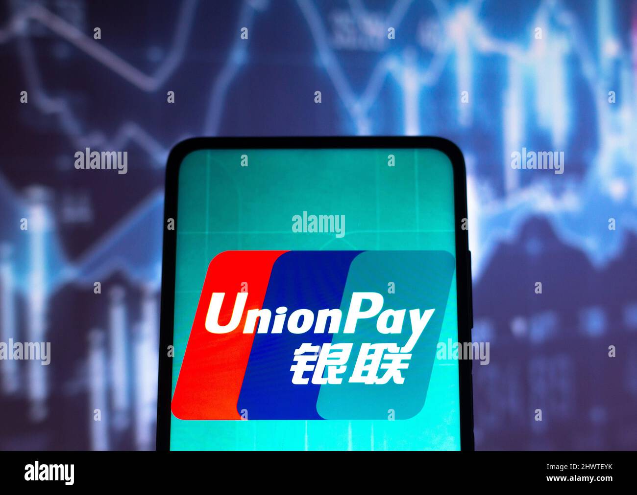 Brazil. 7th Mar, 2022. In this photo illustration, the UnionPay (CUP ...