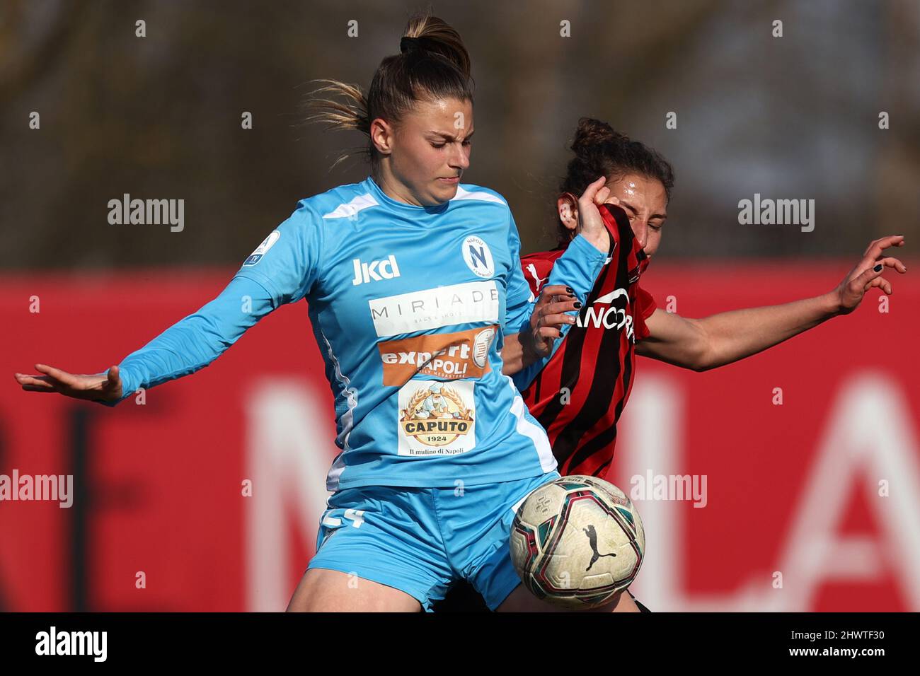 Vismara stadium, Milan, Italy, March 06, 2022, Miriam Longo (AC Milan ...