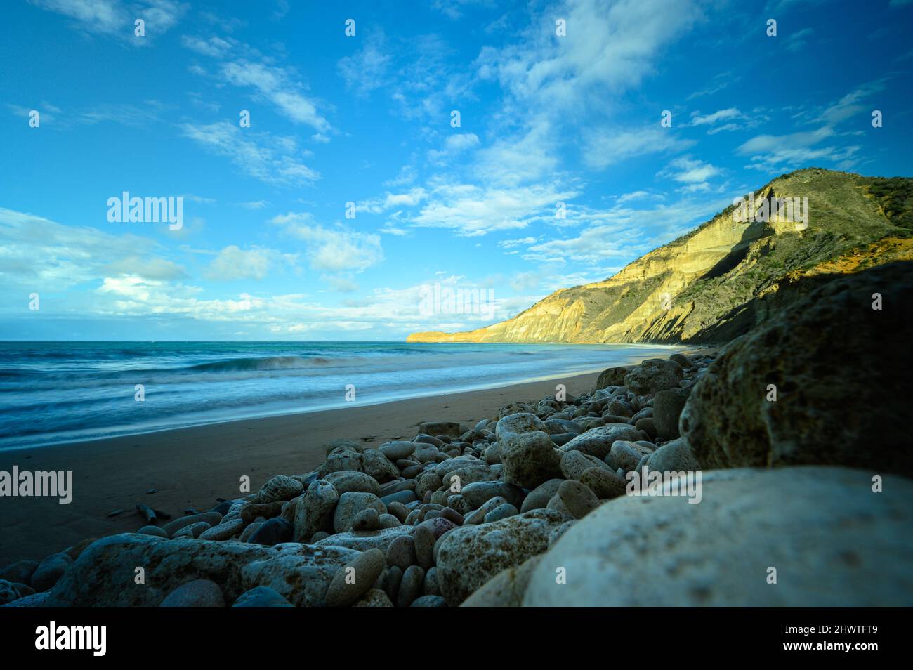 Incredeble mountain ocean perspective in carribbean coast. Perfect ...