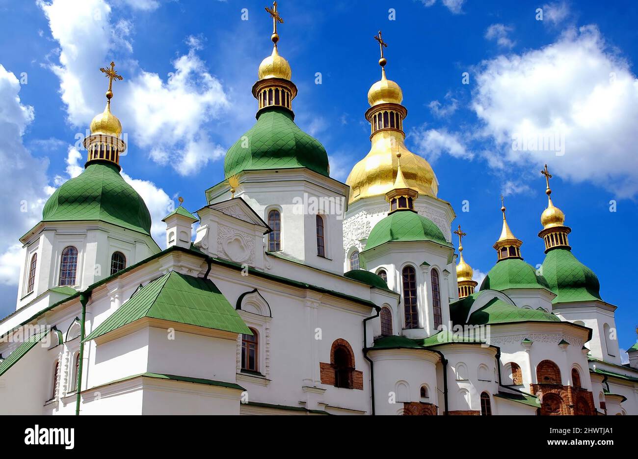 Kyiv or Kiev, Ukraine: Saint Sophia Cathedral, a famous landmark of ...