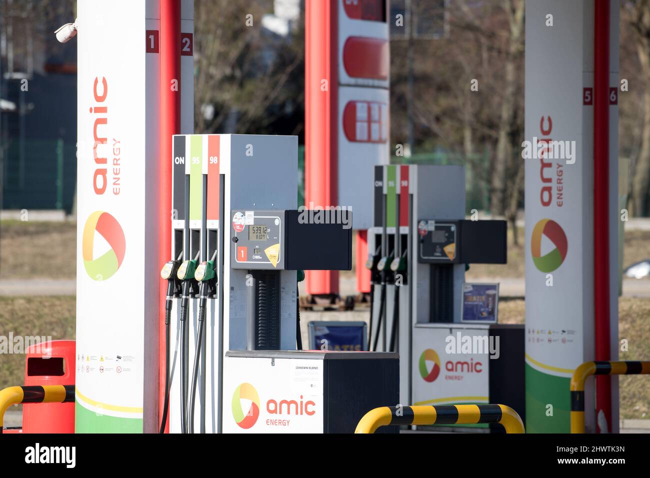 Poland ex lukoil petrol station hi-res stock photography and images - Alamy