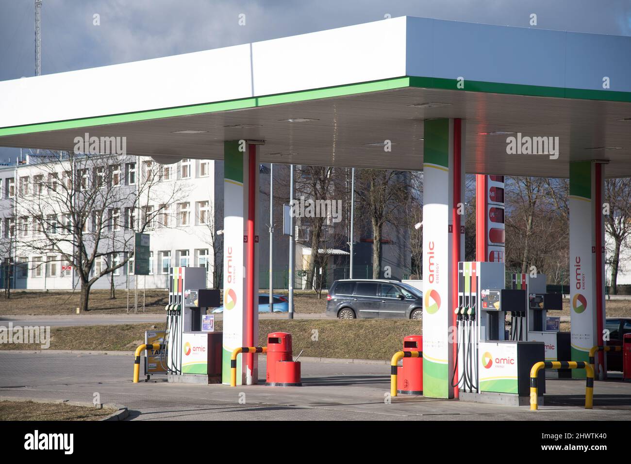 Poland amic energy petrol station hi-res stock photography and images ...