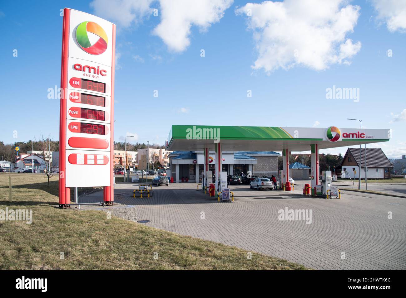 Amic energy management petrol station hi-res stock photography and ...