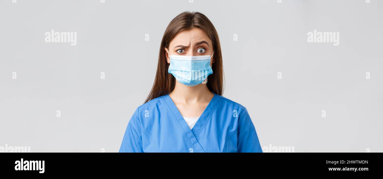 Covid-19, preventing virus, health, healthcare workers and quarantine ...