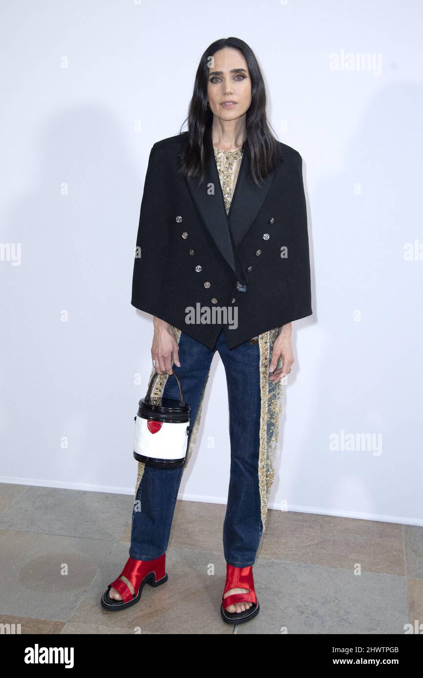 Jennifer Connelly attending the Louis Vuitton Womenswear Fall/Winter ...