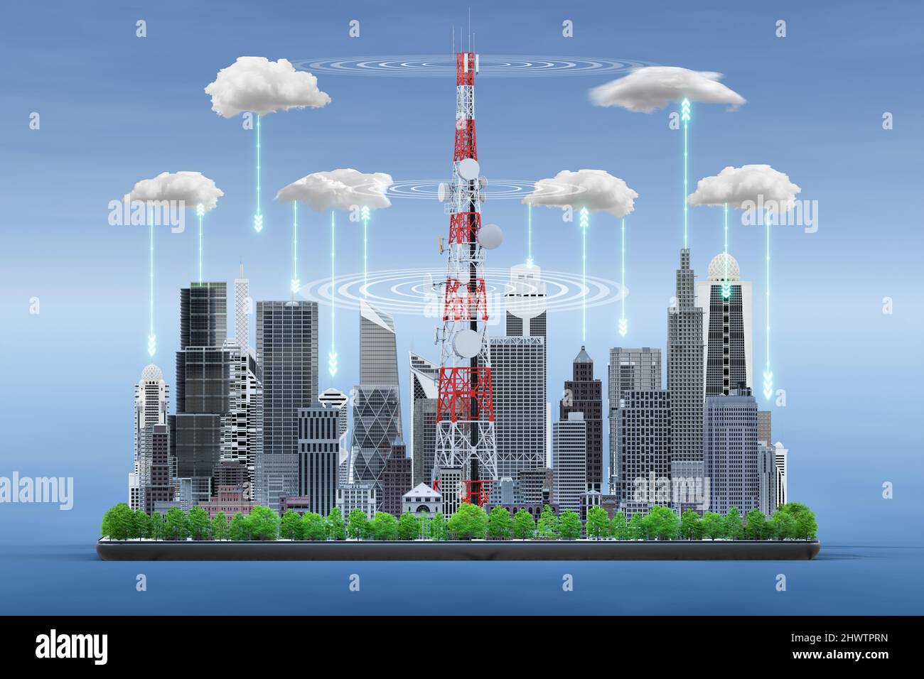 Smart antenna hi-res stock photography and images - Alamy