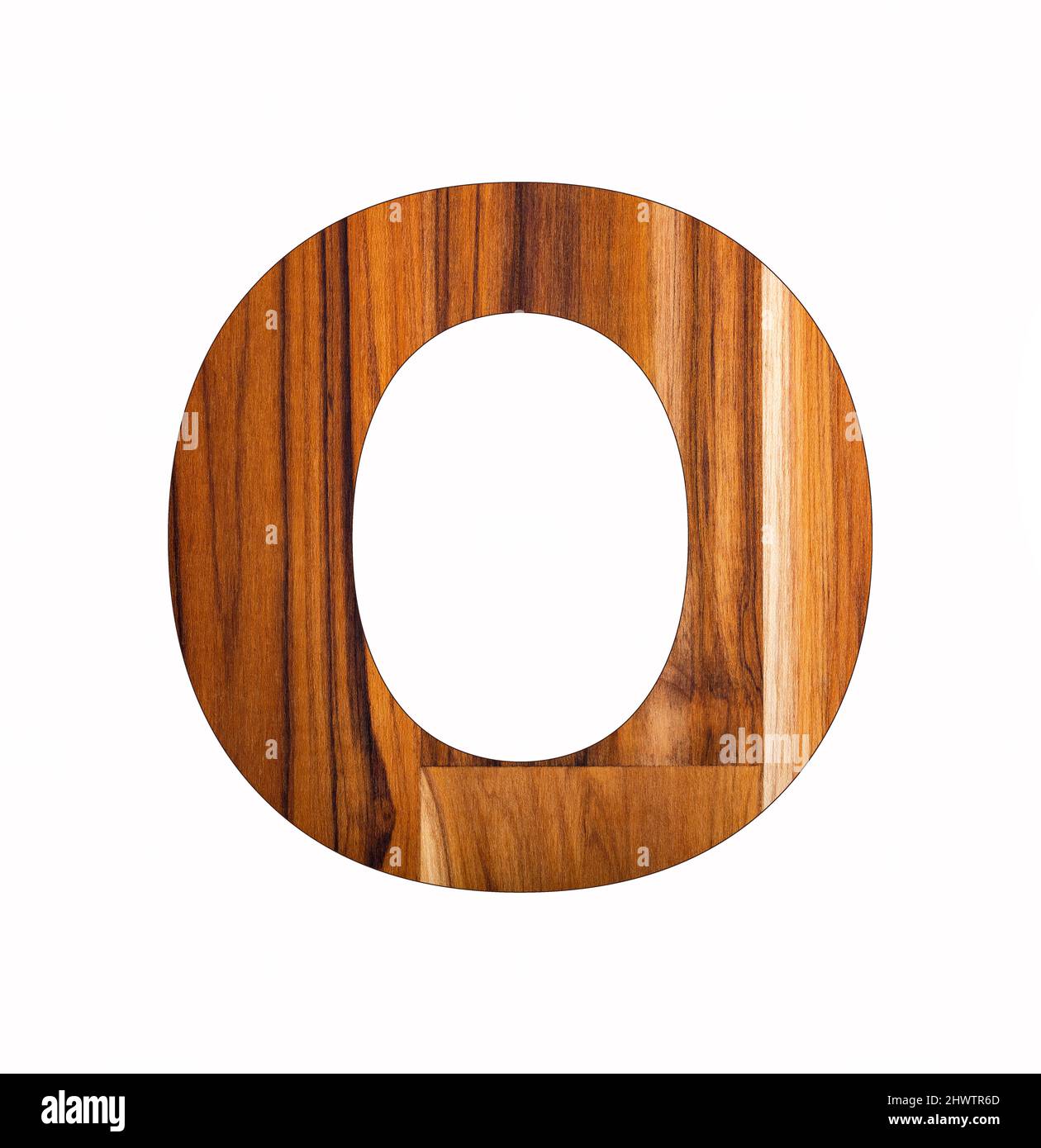 Number zero on Wooden Background - Isolated White Stock Photo - Alamy