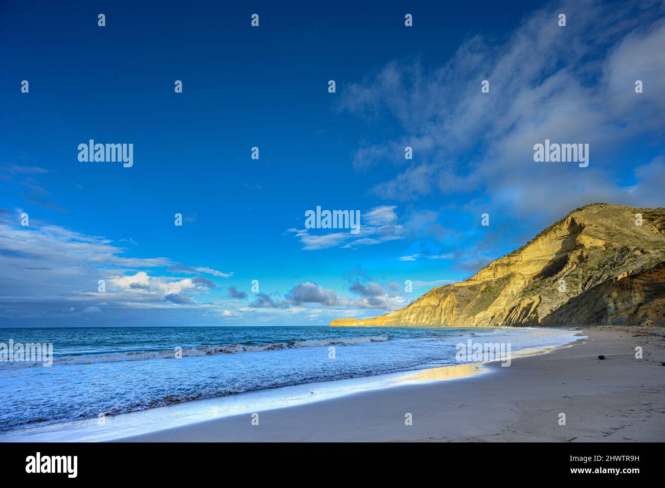 Mountain sea vista in carribbean coast. Cordillera view inside of ...