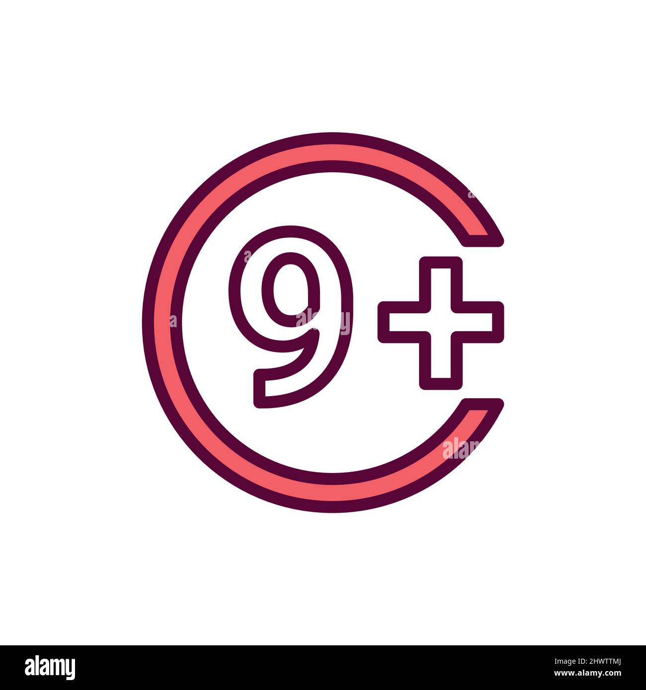 Child age 9 Stock Vector Images - Alamy