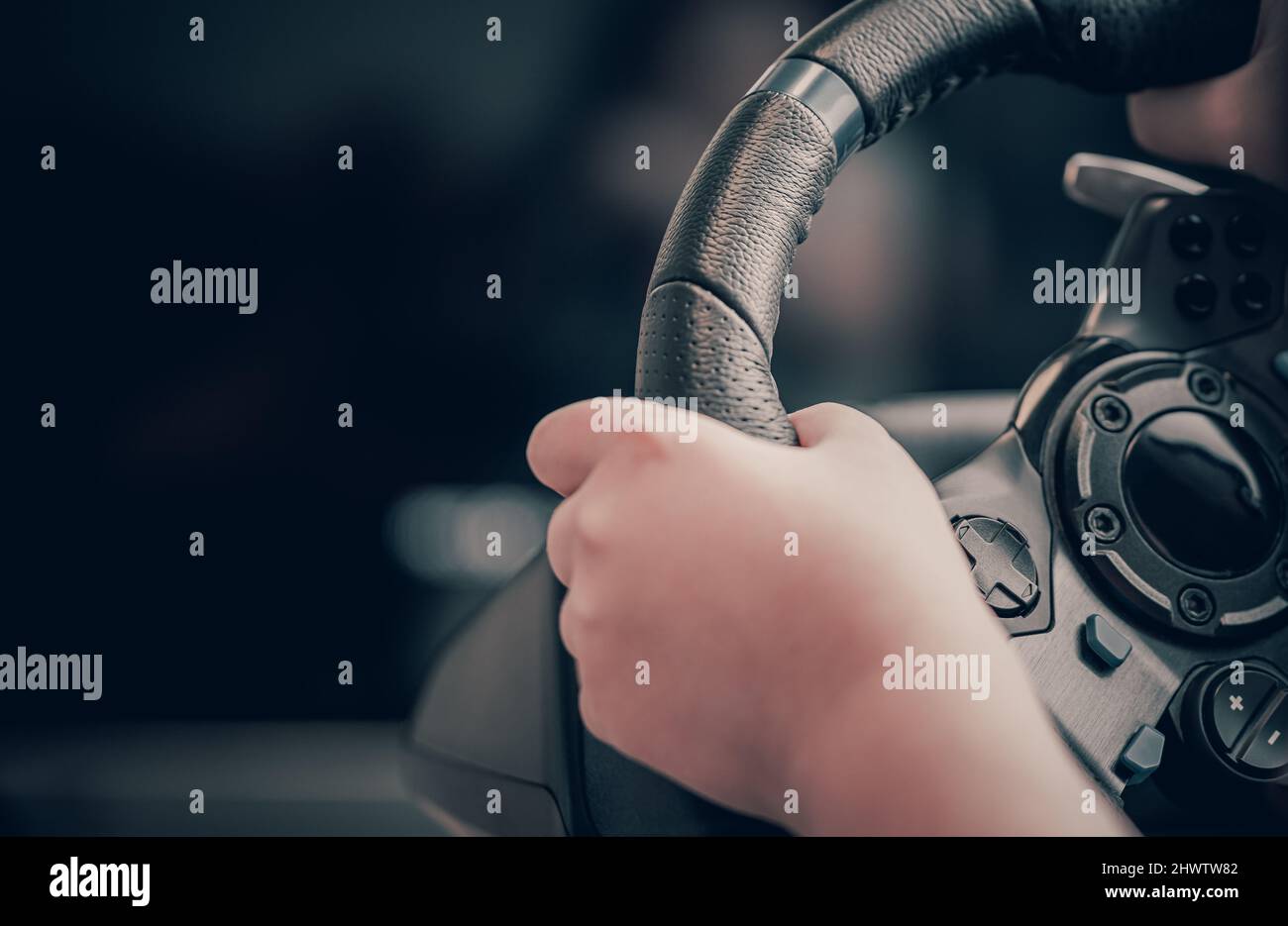 Technology, gaming, entertainment and people concept - young man ...