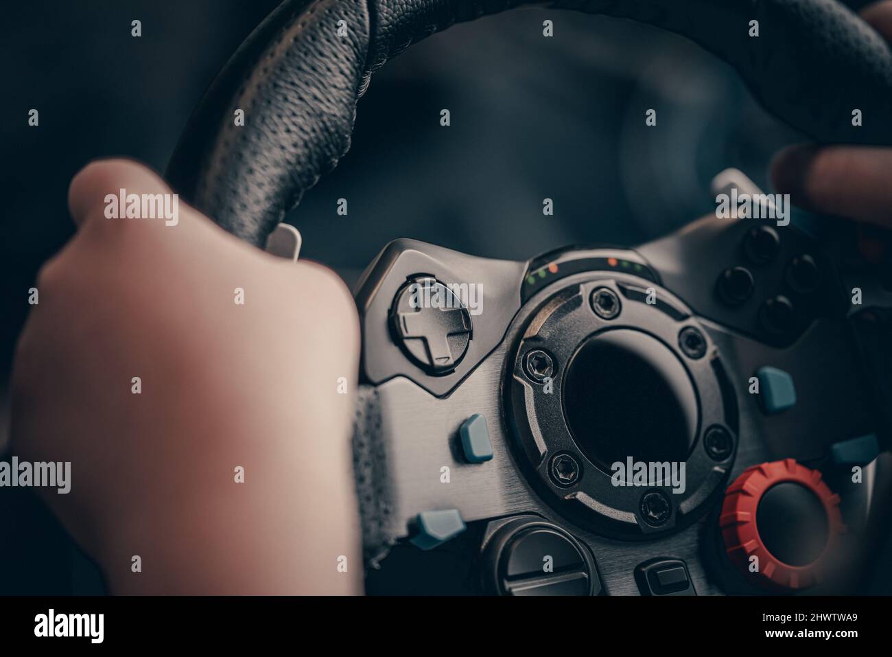 Technology, gaming, entertainment and people concept - young man ...