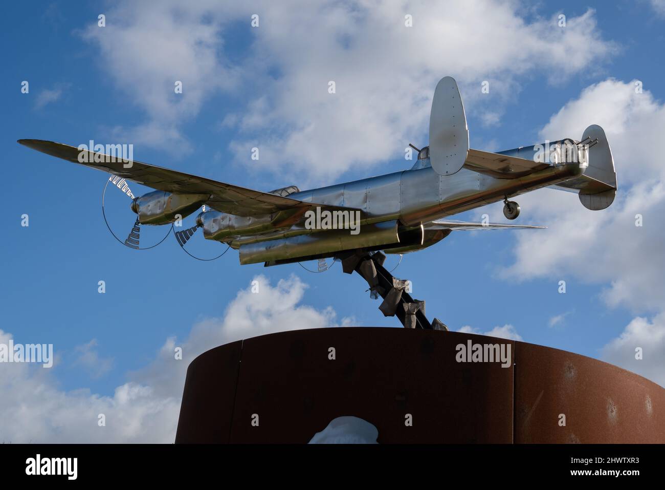 The memorial sculpture, Operation Manna, International Bomber Command ...