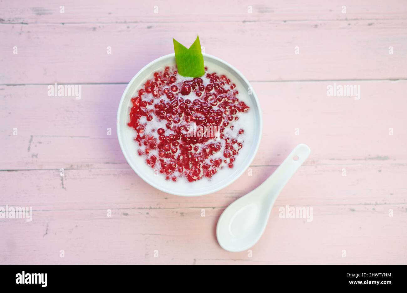 Indonesian traditional sweet porridge for dessert and very famous ...