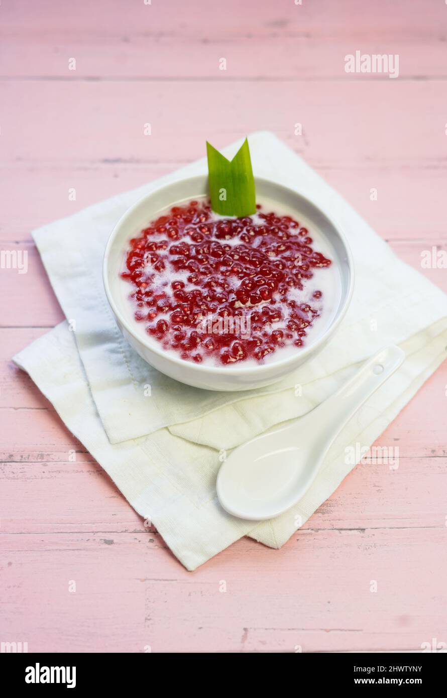 Indonesian traditional sweet porridge for dessert and very famous ...