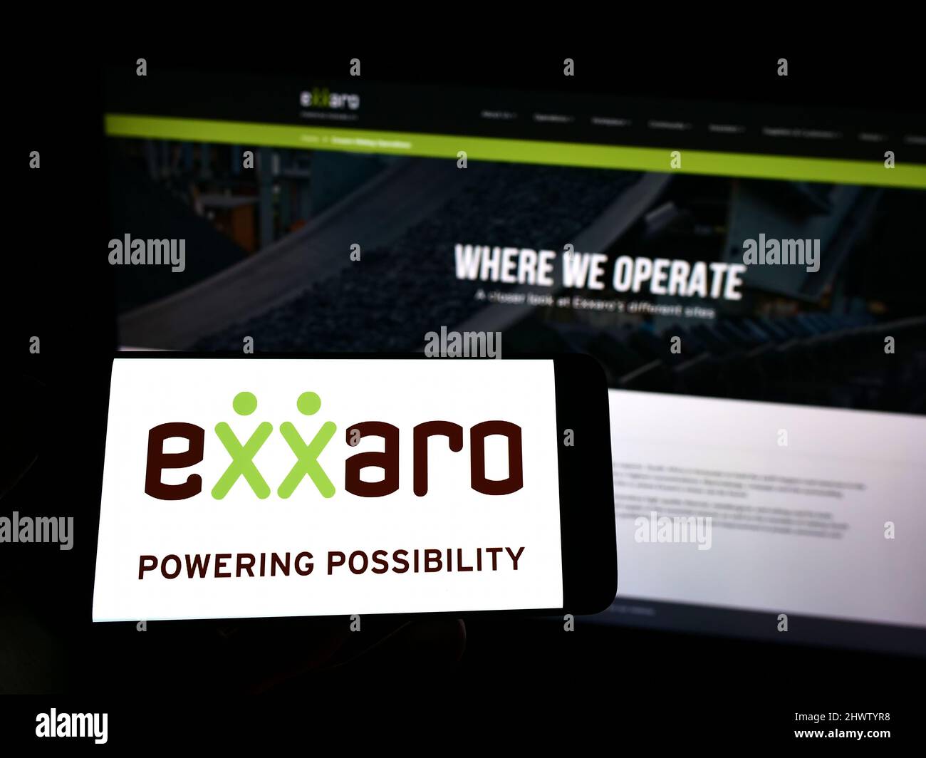 Exxaro mining hi-res stock photography and images - Alamy
