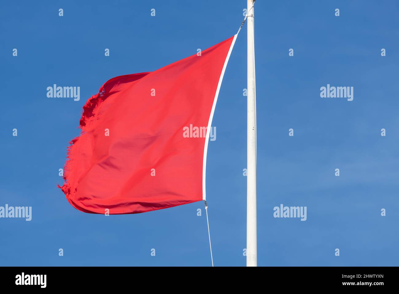 Rifle range red flag hi-res stock photography and images - Alamy