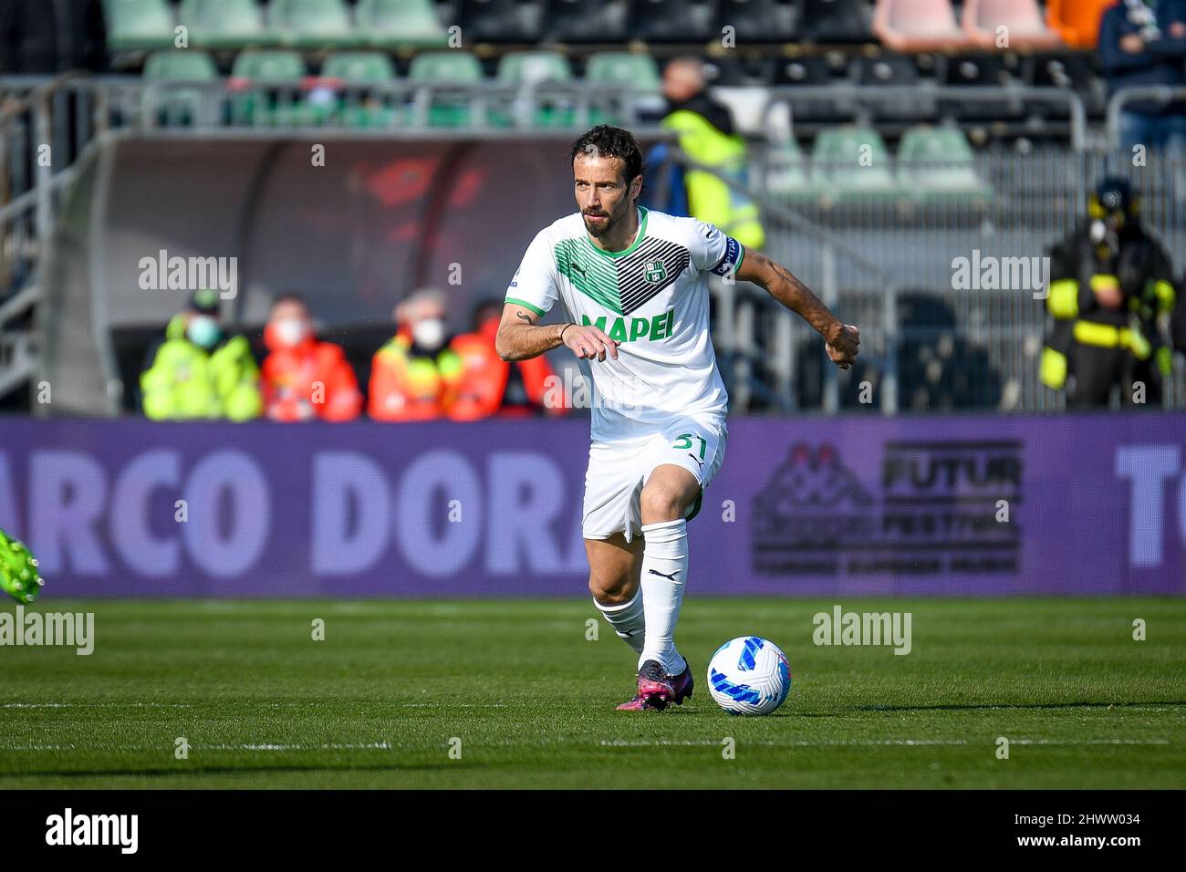 Pier Luigi Penzo stadium, Venice, Italy, March 06, 2022, Sassuolo's ...