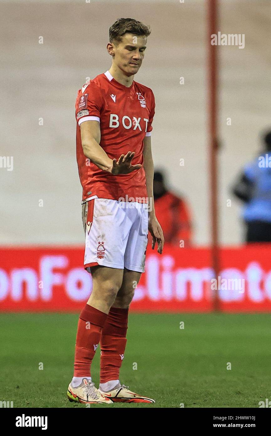 Ryan Yates #22 of Nottingham Forest in action during the game Stock ...
