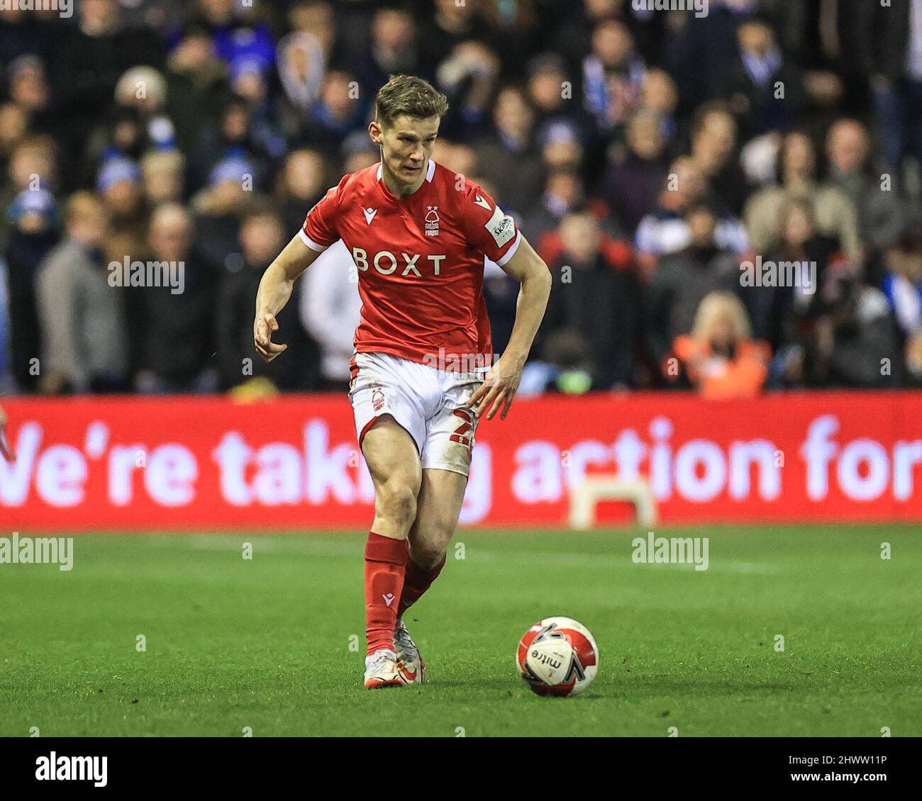 Ryan Yates #22 of Nottingham Forest in action during the game Stock ...