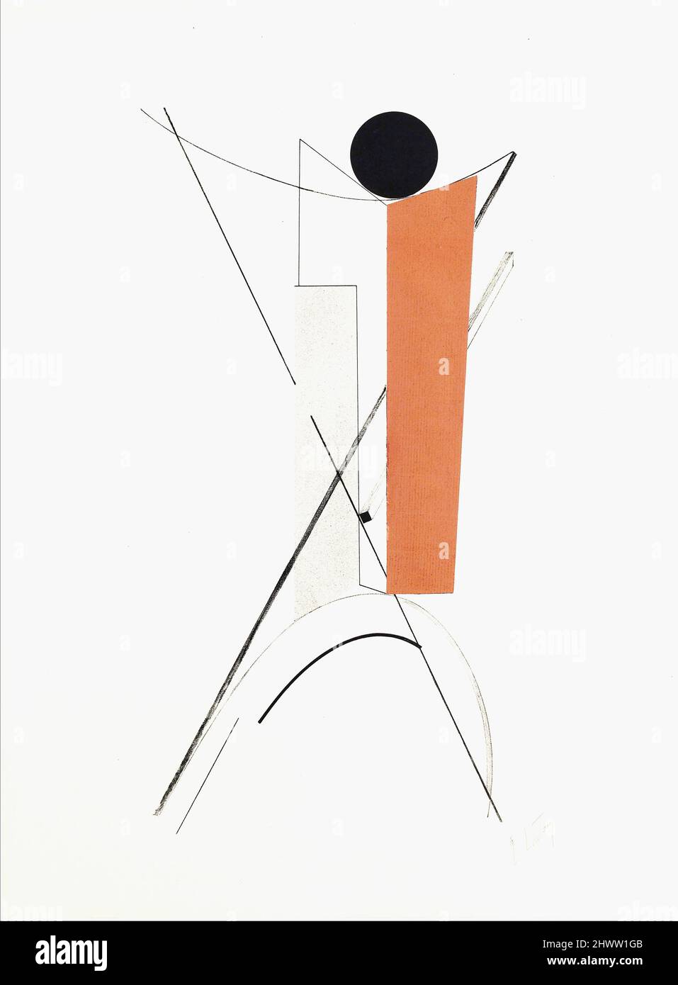 Art painting lazar el lissitzky kestnermappe proun hi-res stock ...
