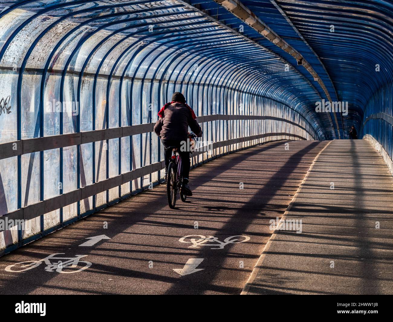 Cycling Bridge. Cycling Infrastructure UK - covered Cycling ...
