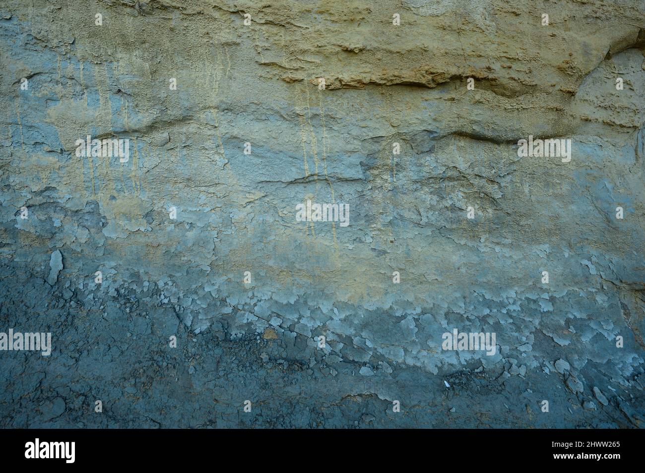 Masonry coarseness beach top view. Oceanfront structure. Costal ...