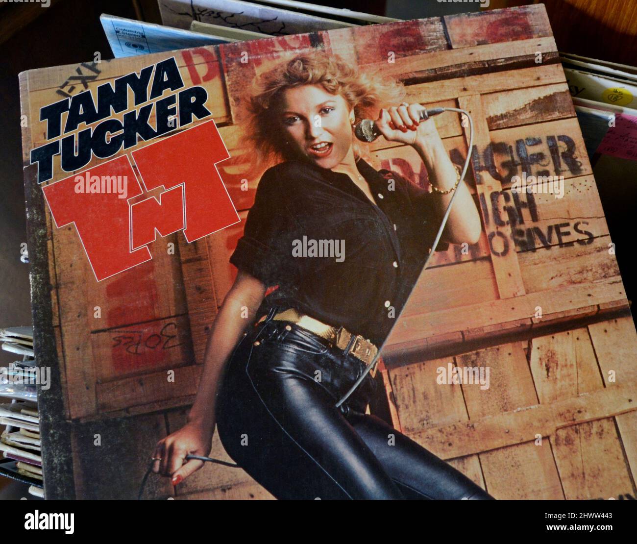 1950s record shop hi-res stock photography and images - Alamy