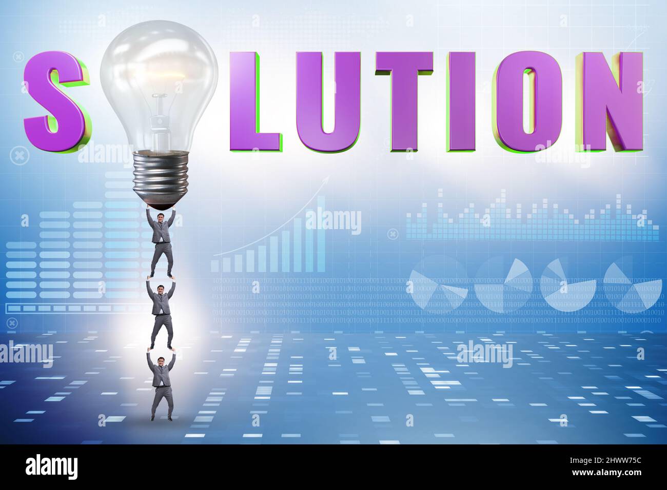 Soluton hi-res stock photography and images - Alamy