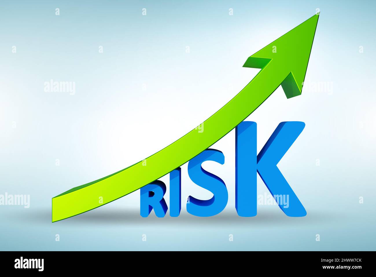 Risk increase concept in the management Stock Photo - Alamy