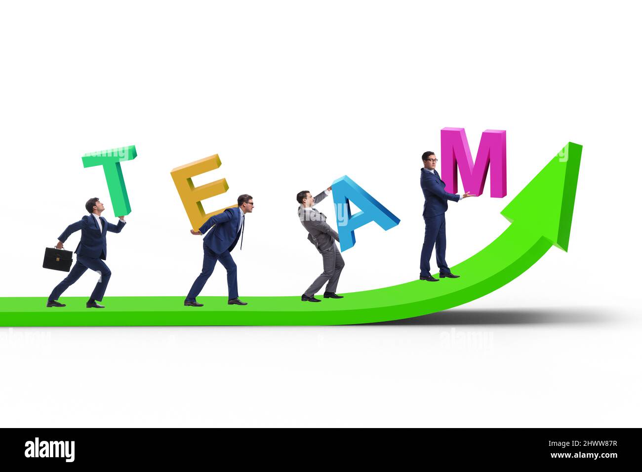 Partners helping progress hi-res stock photography and images - Alamy