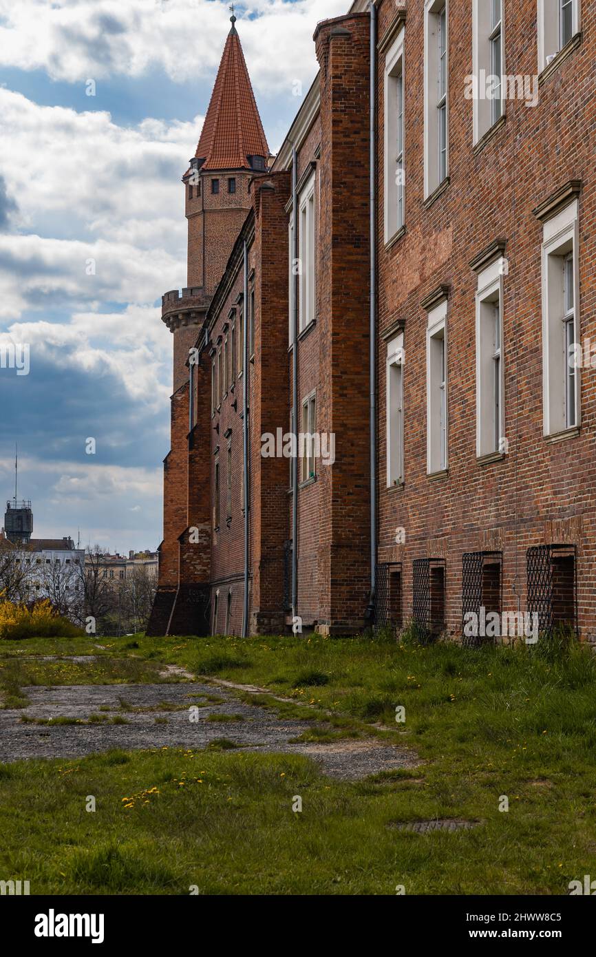Legnica, Poland - April 2021: Facade of the Piast Castle in Legnica ...