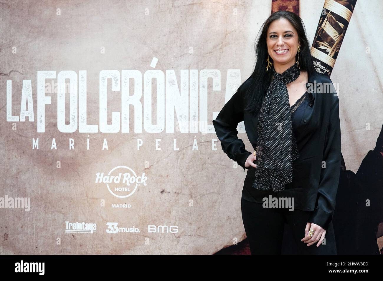 Spanish singer Maria Pelae presents her new album 'La Folclorica' in ...