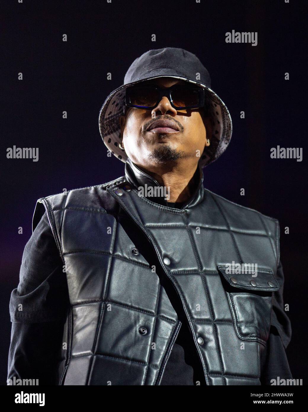 Donald "Davante Swing” DeGrate of Jodeci on March 5, 2022, at United ...