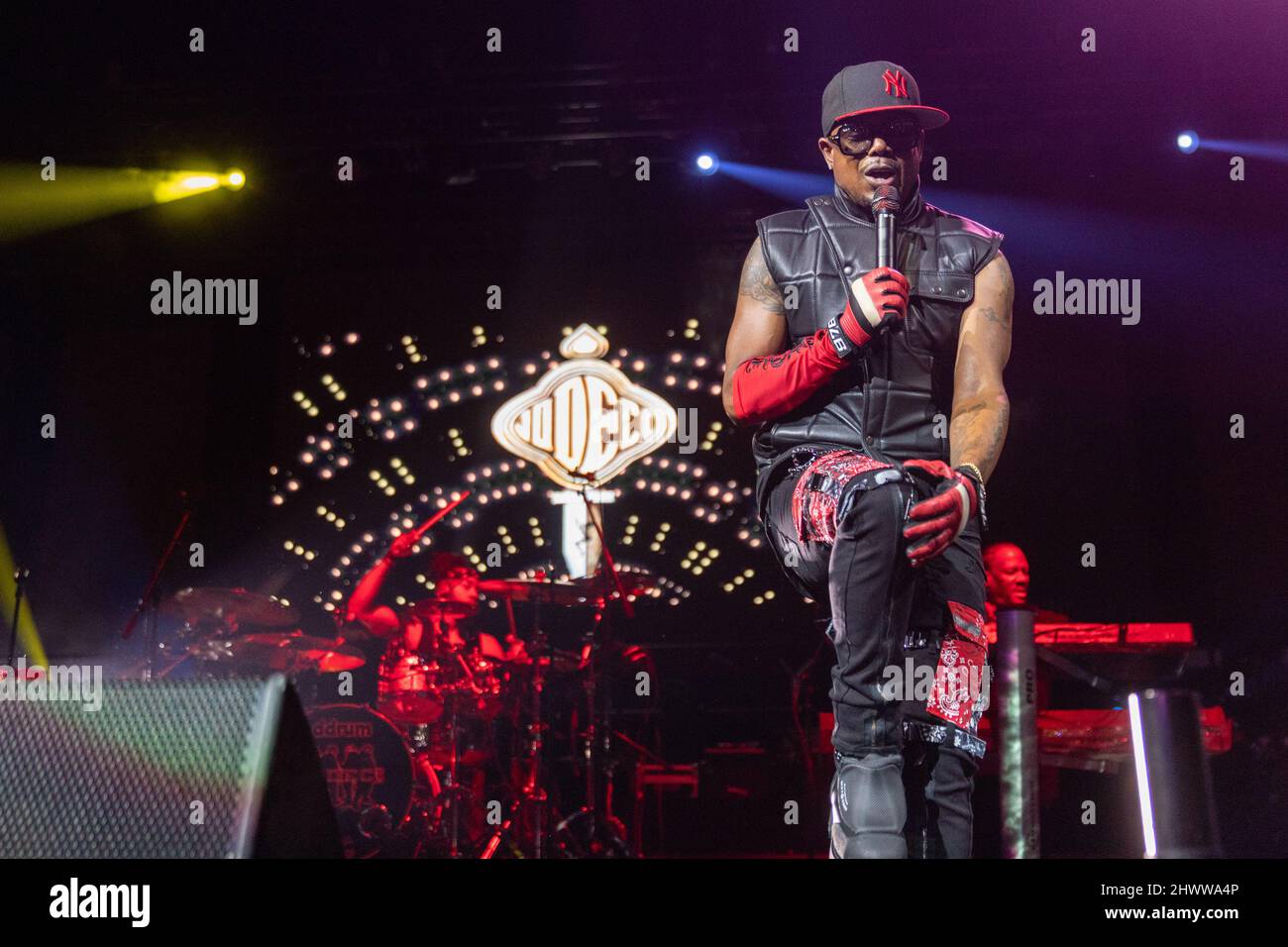 Dalvin “Mr. Dalvin” DeGrate of Jodeci on March 5, 2022, at United ...