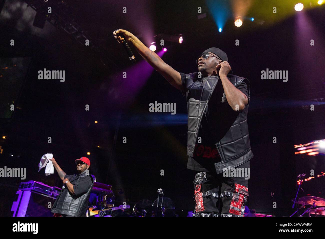 Chicago, USA. 05th Mar, 2022. Joel “JoJo” Hailey of Jodeci and Cedric ...