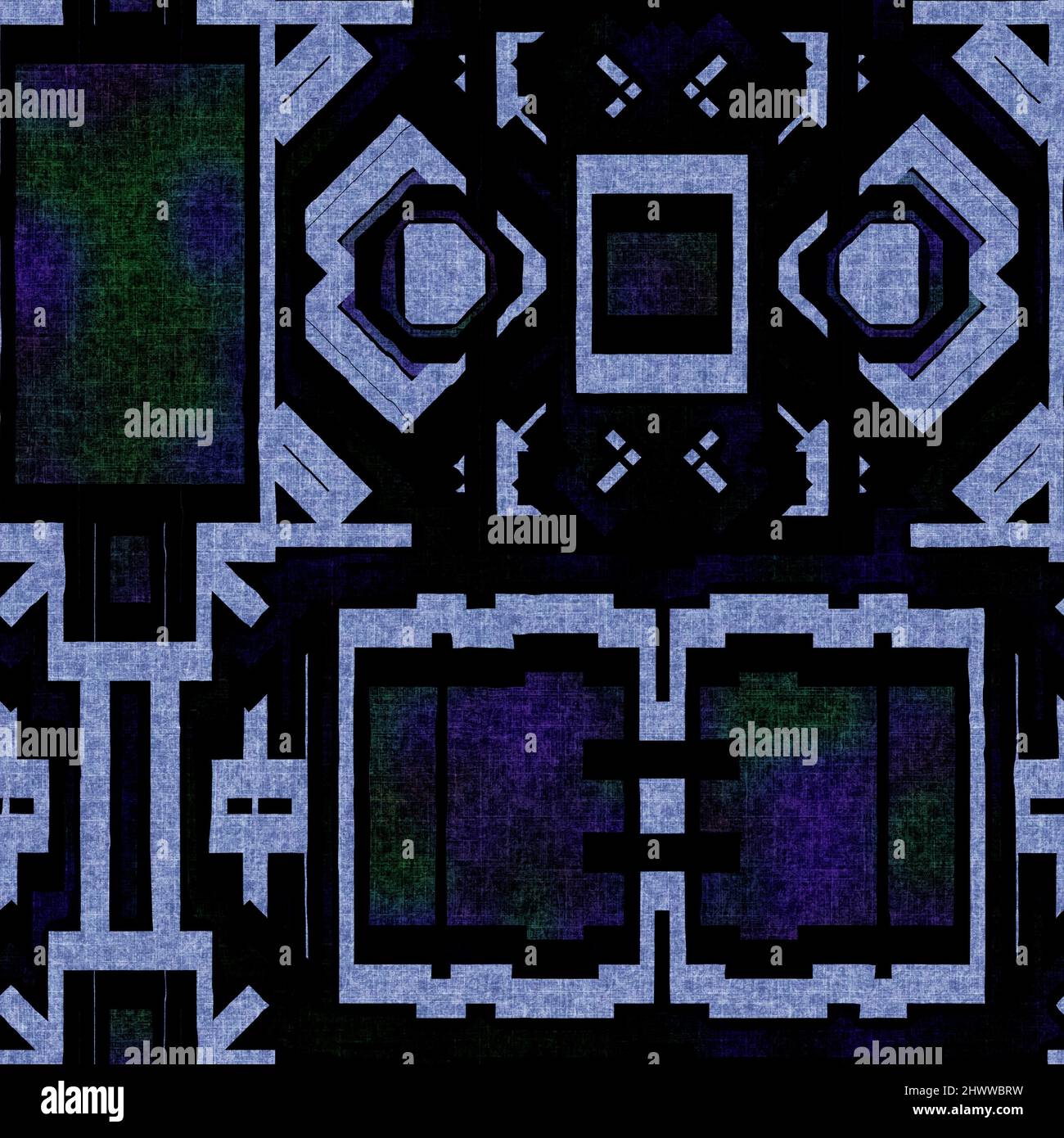 Denim style geometric canvas effect seamless texture material ...