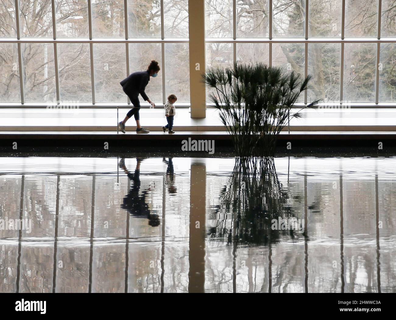 New York, United States. 07th Mar, 2022. Tourists visit the Temple of ...