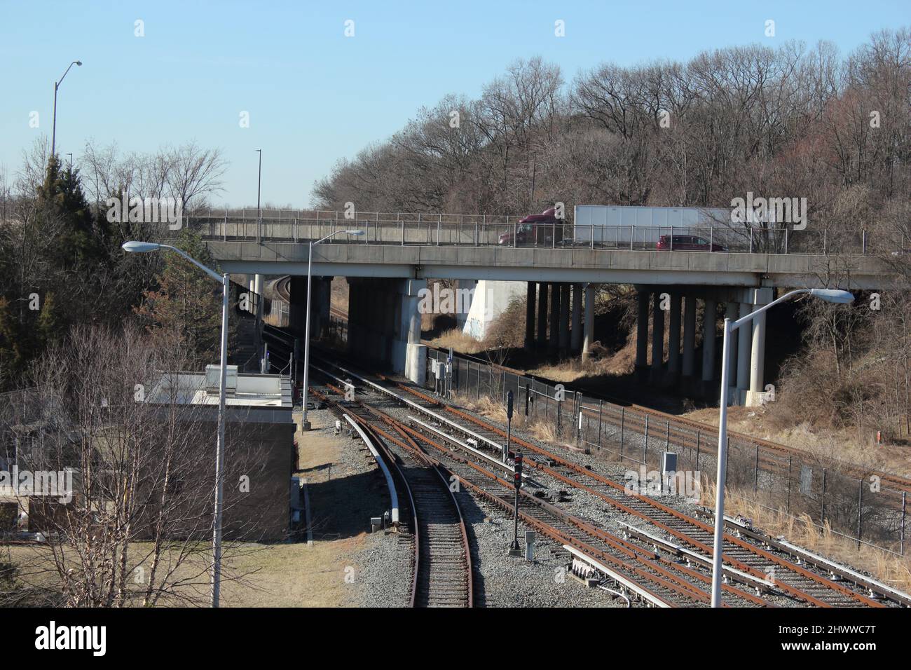 Rail underpass hi-res stock photography and images - Alamy