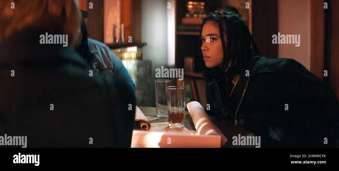 ASKING FOR IT, Alexandra Shipp, 2021. © Saban Films /Courtesy Everett ...